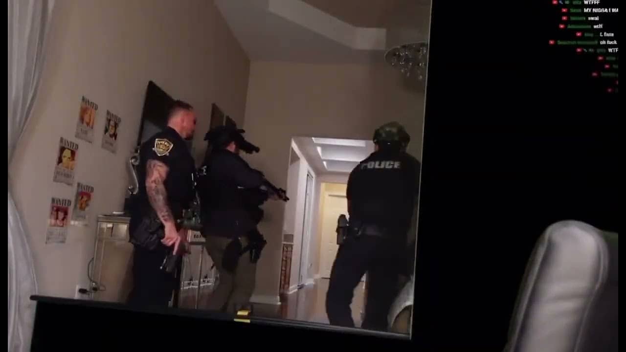 YouTube Streamer IShowSpeed's Broadcast Cut Short by SWAT Team