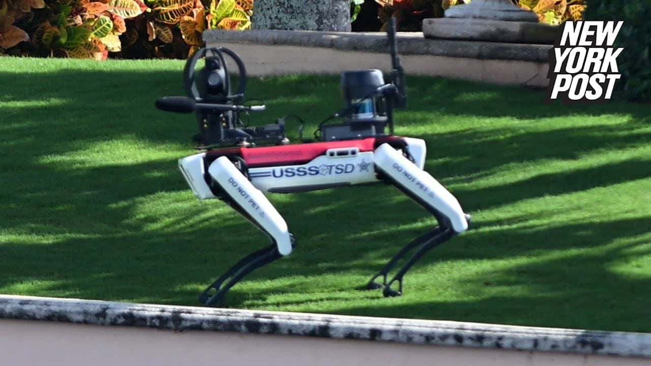 Robotic Dog Deployed for Enhanced Security at Trump's Mar-a-Lago