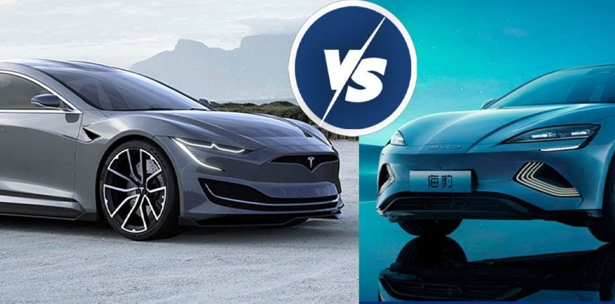 BYD vs Tesla - PhotoNews Pakistan