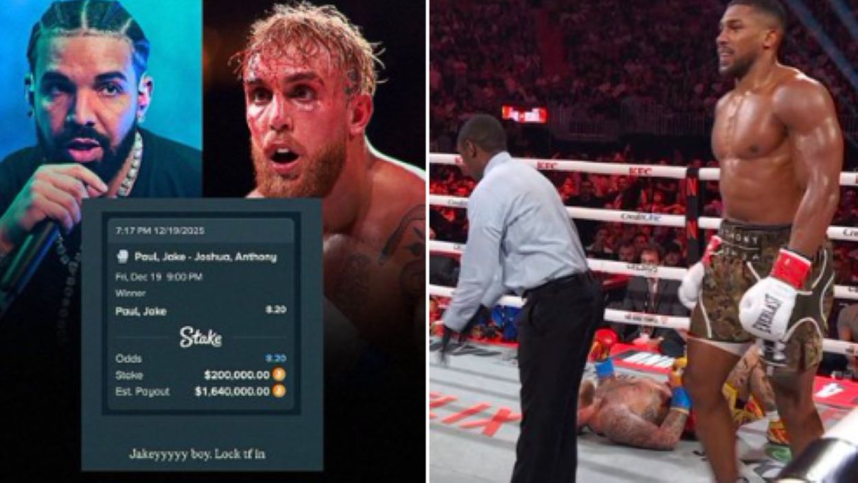 Drake Curse Strikes Again as Anthony Joshua Knocked out Jake Paul