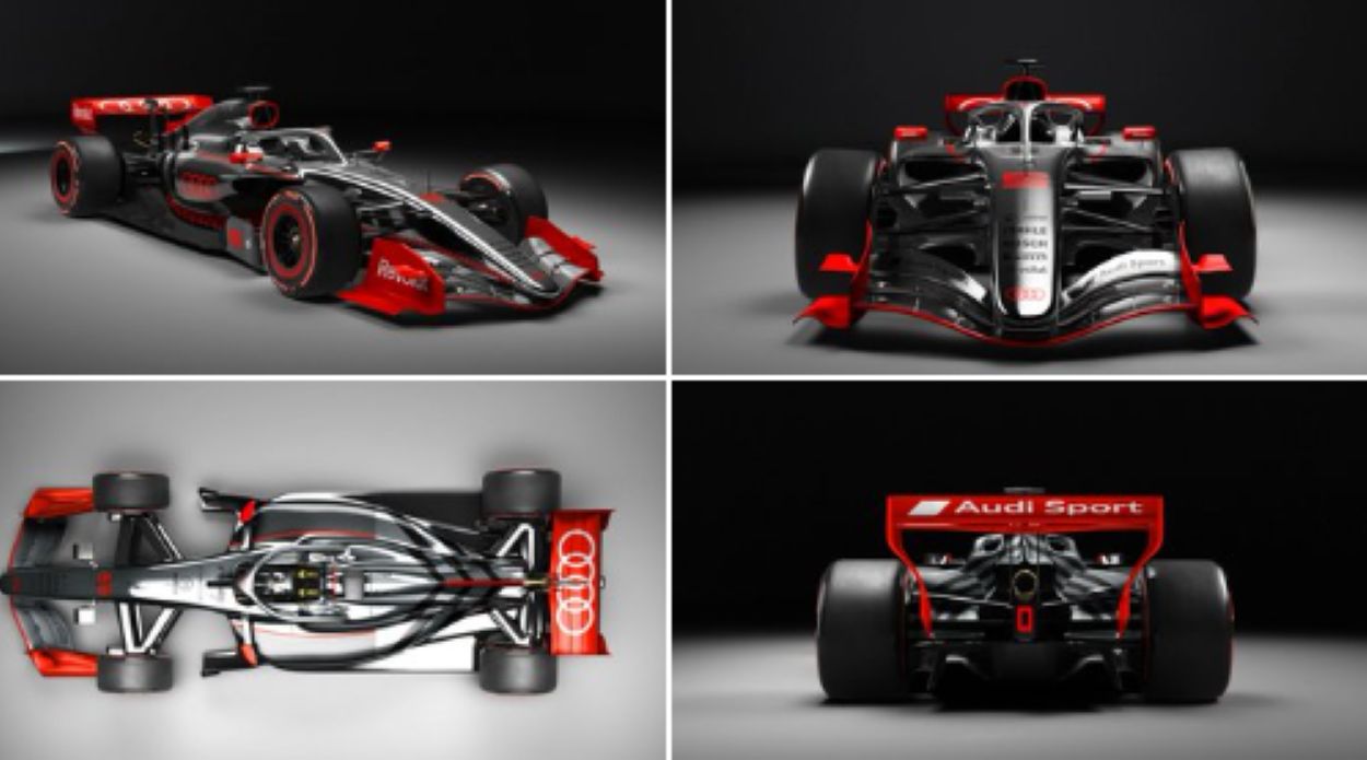 Audi Unveils 2026 Formula 1 Livery, Keeps Race Car Under Wraps