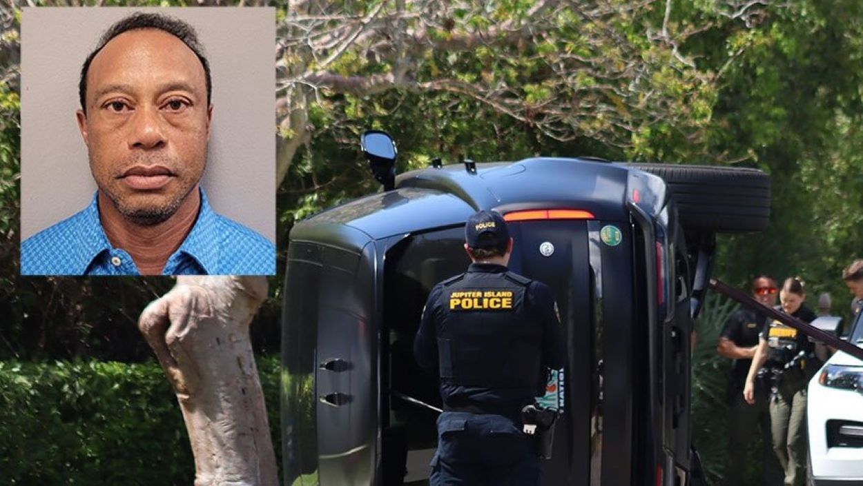 Tiger Woods DUI Arrest Follows Rollover Crash in Florida