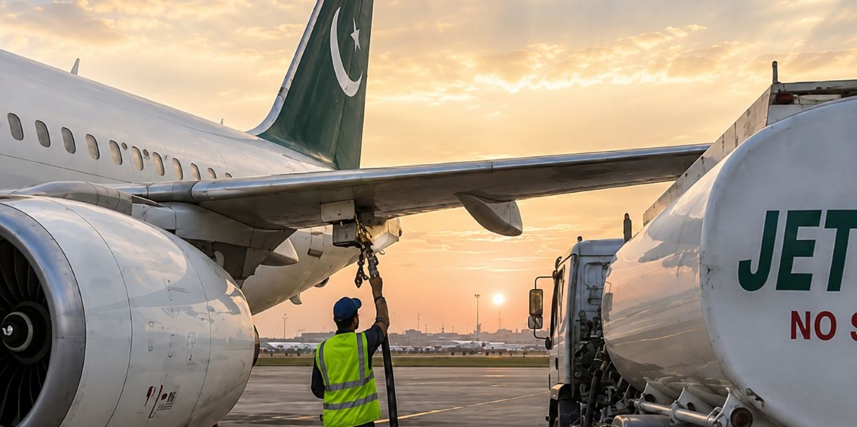 Jet Fuel Price Cut by Rs111.44 Per Litre in Pakistan