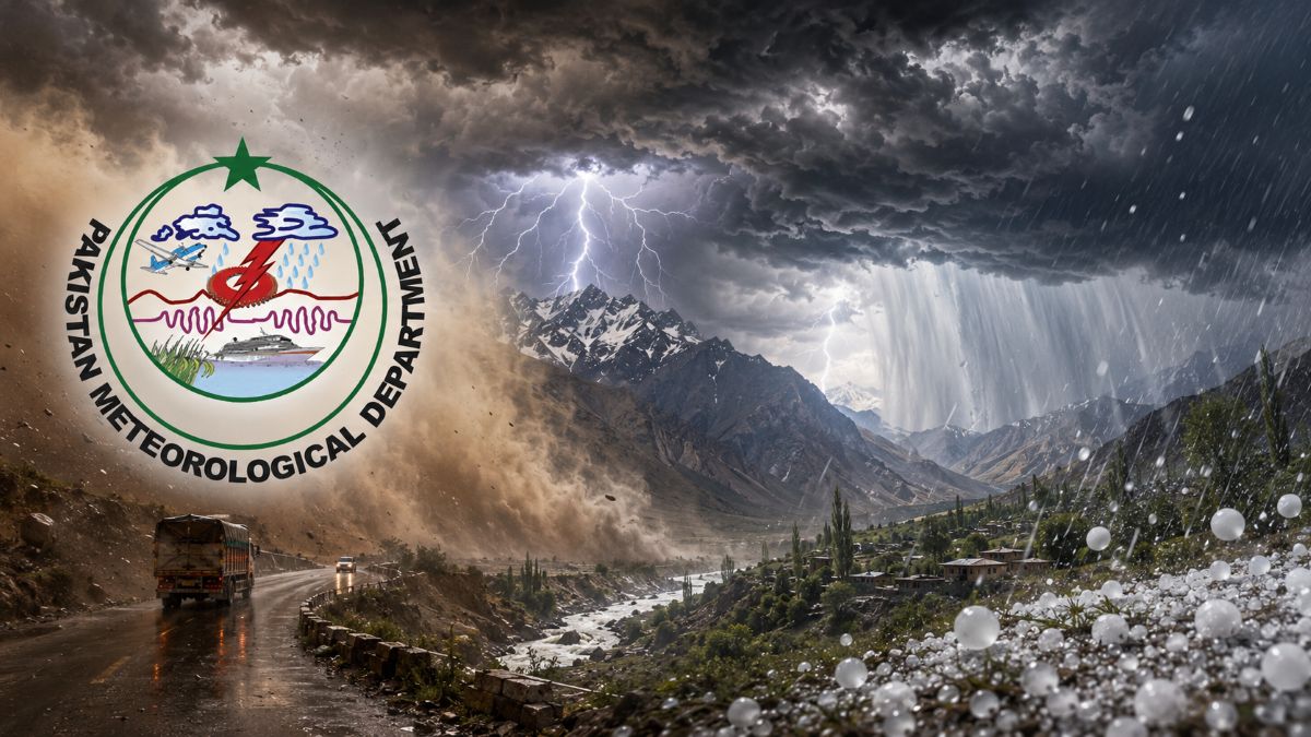 PMD Dust-Thunderstorm Forecast Covers Pakistan
